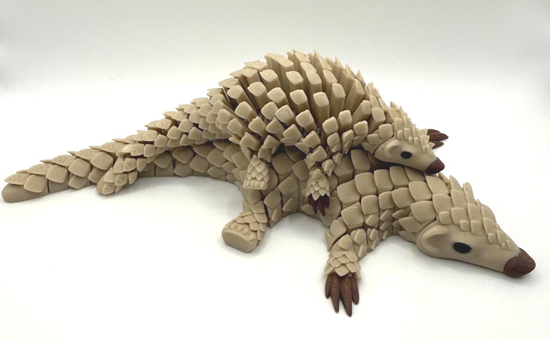 Pangolin - 3D Printed Flexible - Two Sizes! - Etsy