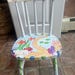 Hand-painted Child's Chair, Unique Colorful Kid Furniture Perfect for ...