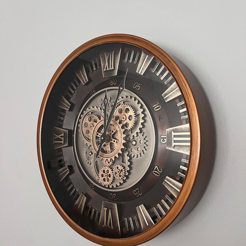 Steampunk Wall Clock - Etsy