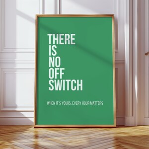 Girl Boss Motivational Poster Set: Emerald Green Office Decor (digital ...