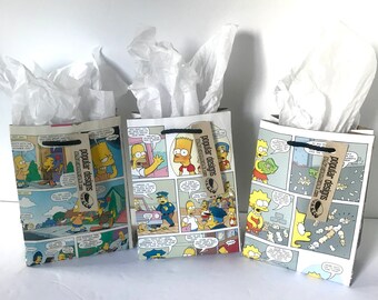 Simpsons Gift Bags - Etsy