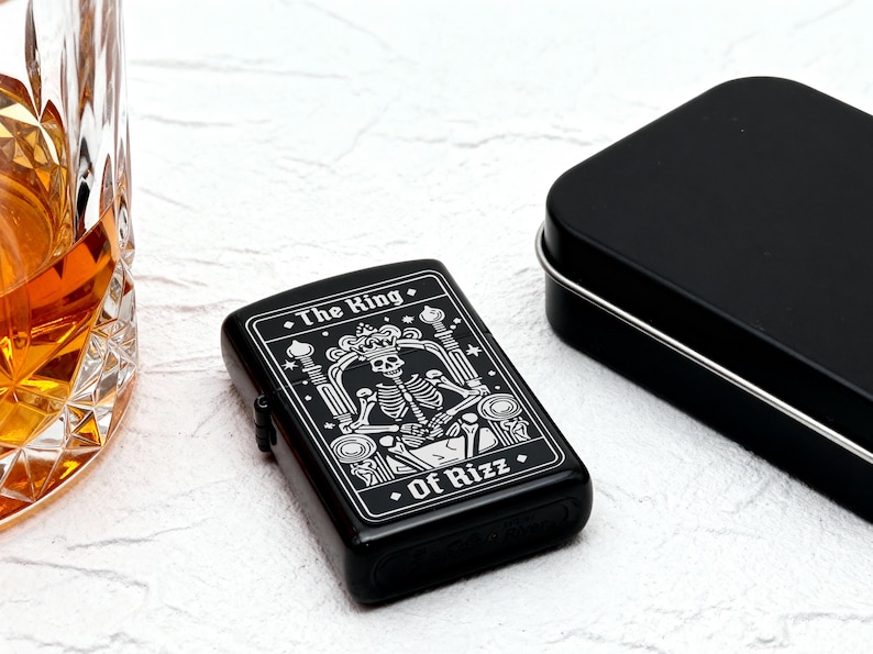 Custom Tarot Card Lighter, Personalized Laser Engraved Lighter, Custom ...