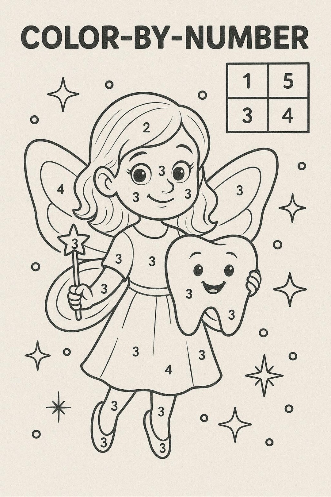 Tucker Meets the Tooth Fairy | Kids Coloring Book PDF | Tooth Tracker ...