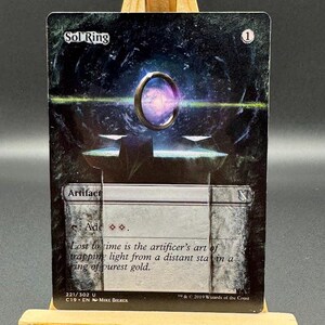Mtg Painted Sol Ring - Etsy