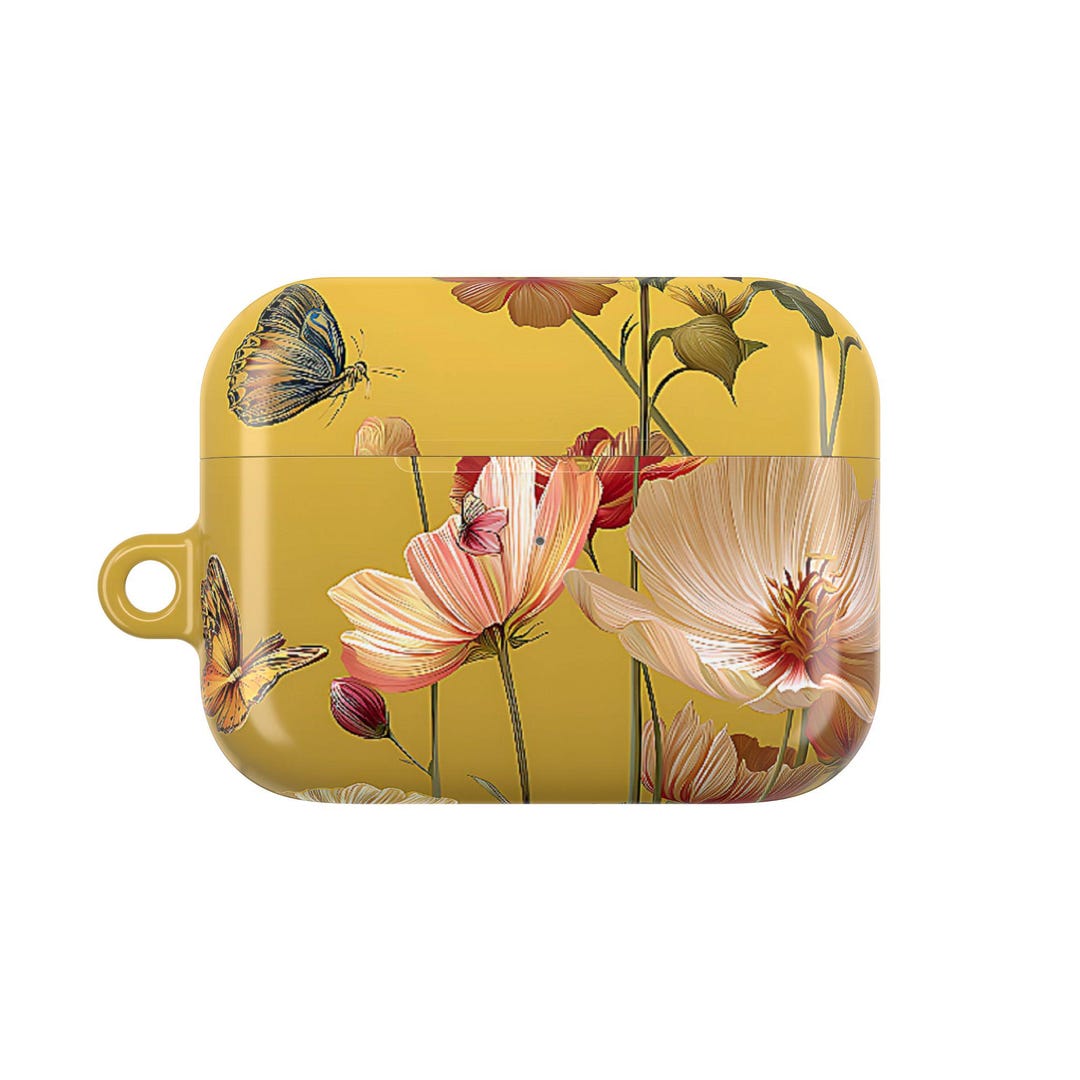 Floral Butterfly Garden AirPod Case - Etsy