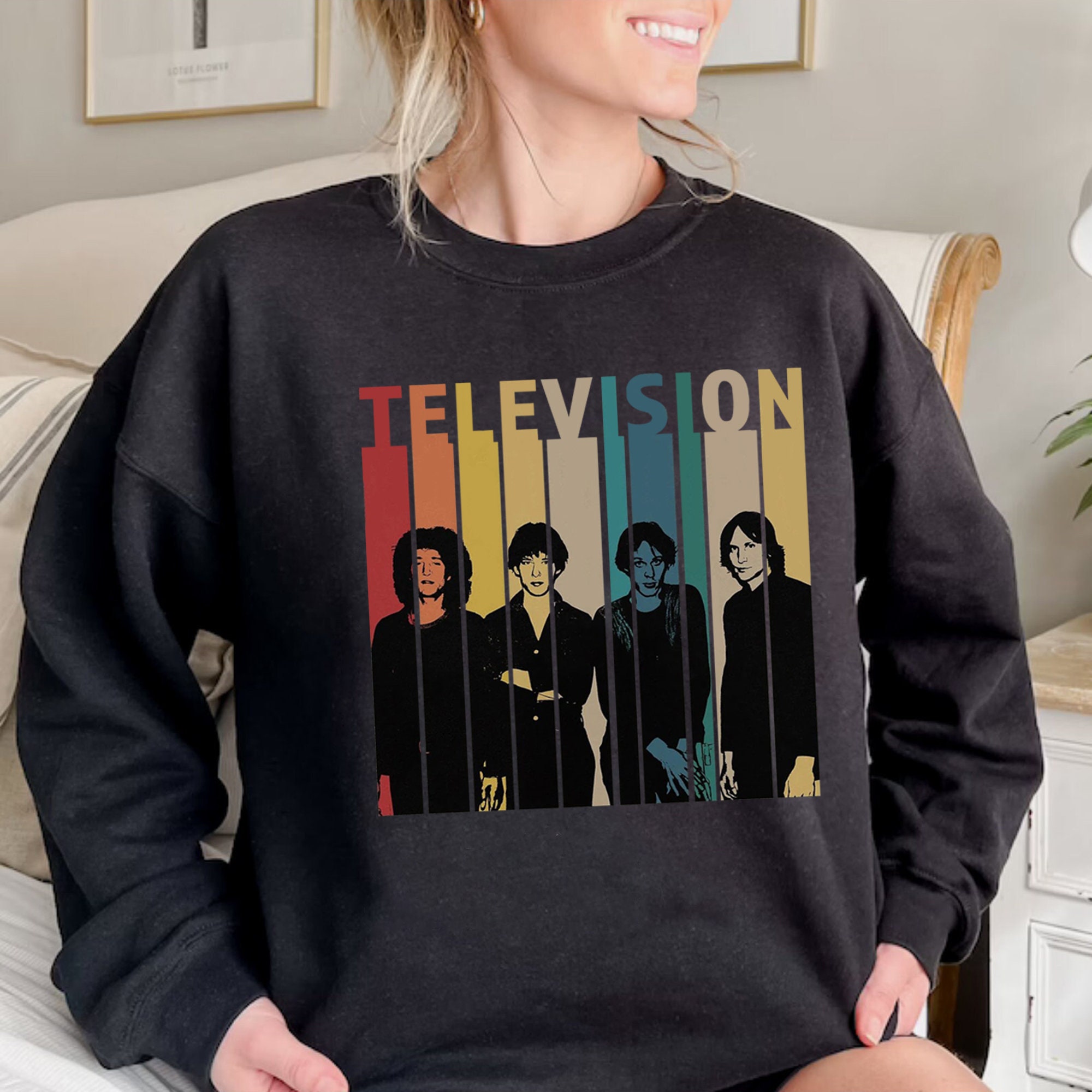 Vintage Retro Television Band T-shirt, Television Band Shirt Gift ...