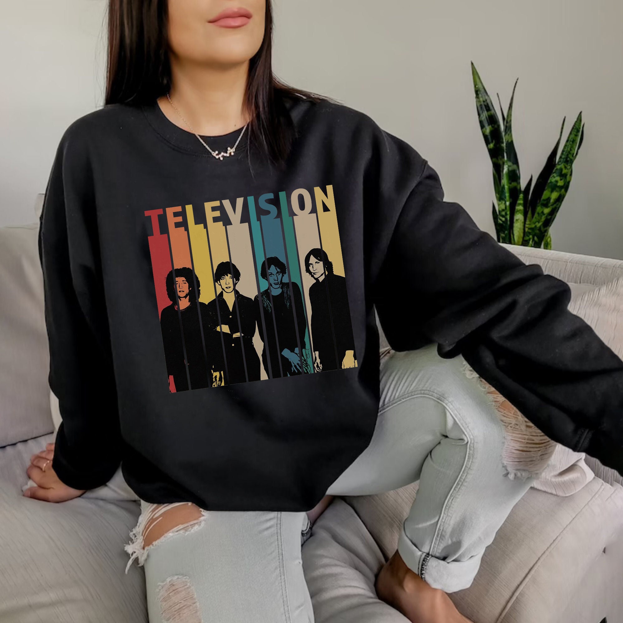 Vintage Retro Television Band T-shirt, Television Band Shirt Gift ...