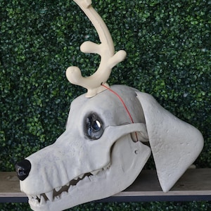 Max Antler for 7ft Skeleton Dog – 3D Printed Grinch Accessory | Skelly ...