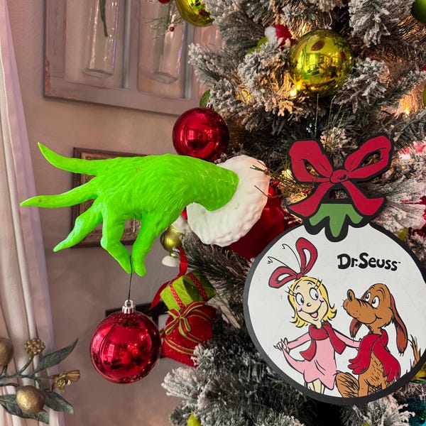 Grinch Arm for Tree - Etsy