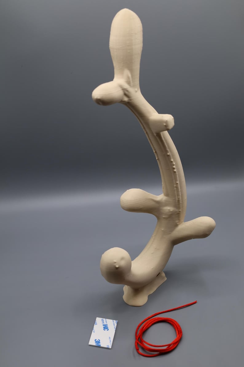 Max Antler for 7ft Skeleton Dog – 3D Printed Grinch Accessory | Skelly ...