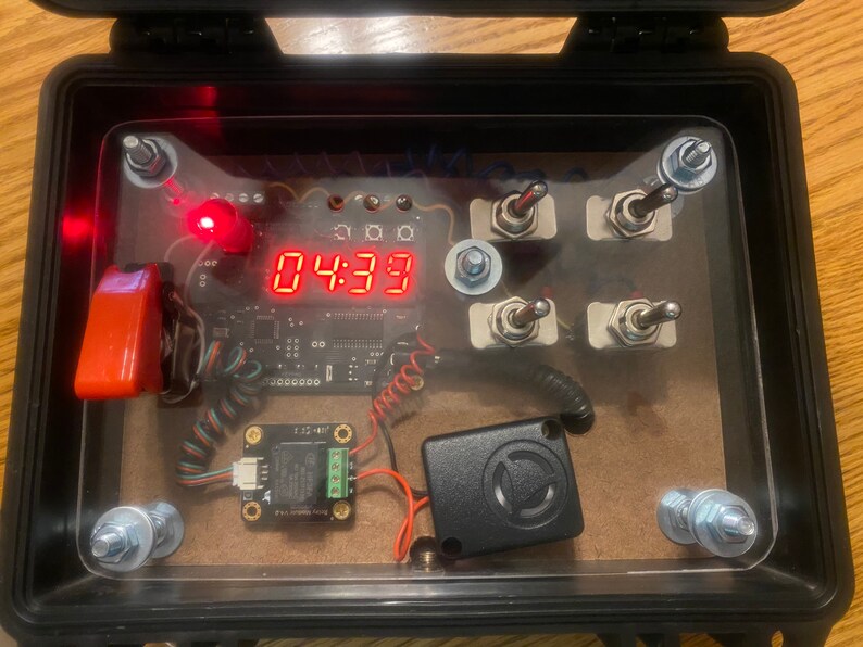 Airsoft/paintball Game Timer Prop With Levers - Etsy