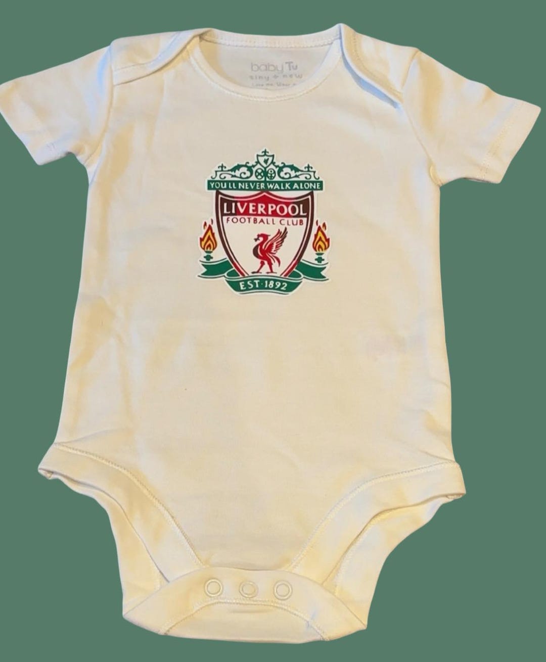 Personalised Liverpool Logo Baby Grow - Etsy