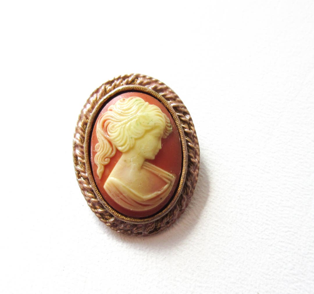 Peri Cameo Pin Pendant Vintage Designer Brooch Jewelry Gift for Her - Etsy