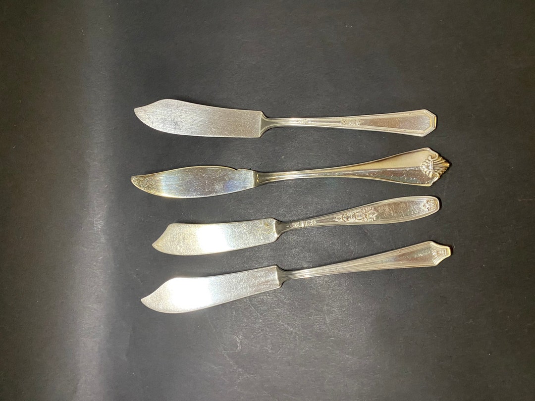 4 Butter Knives - Spreaders - Master Butter - Etsy