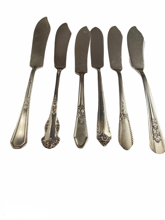 6 Butter Knives Spreaders Master Butter | Etsy