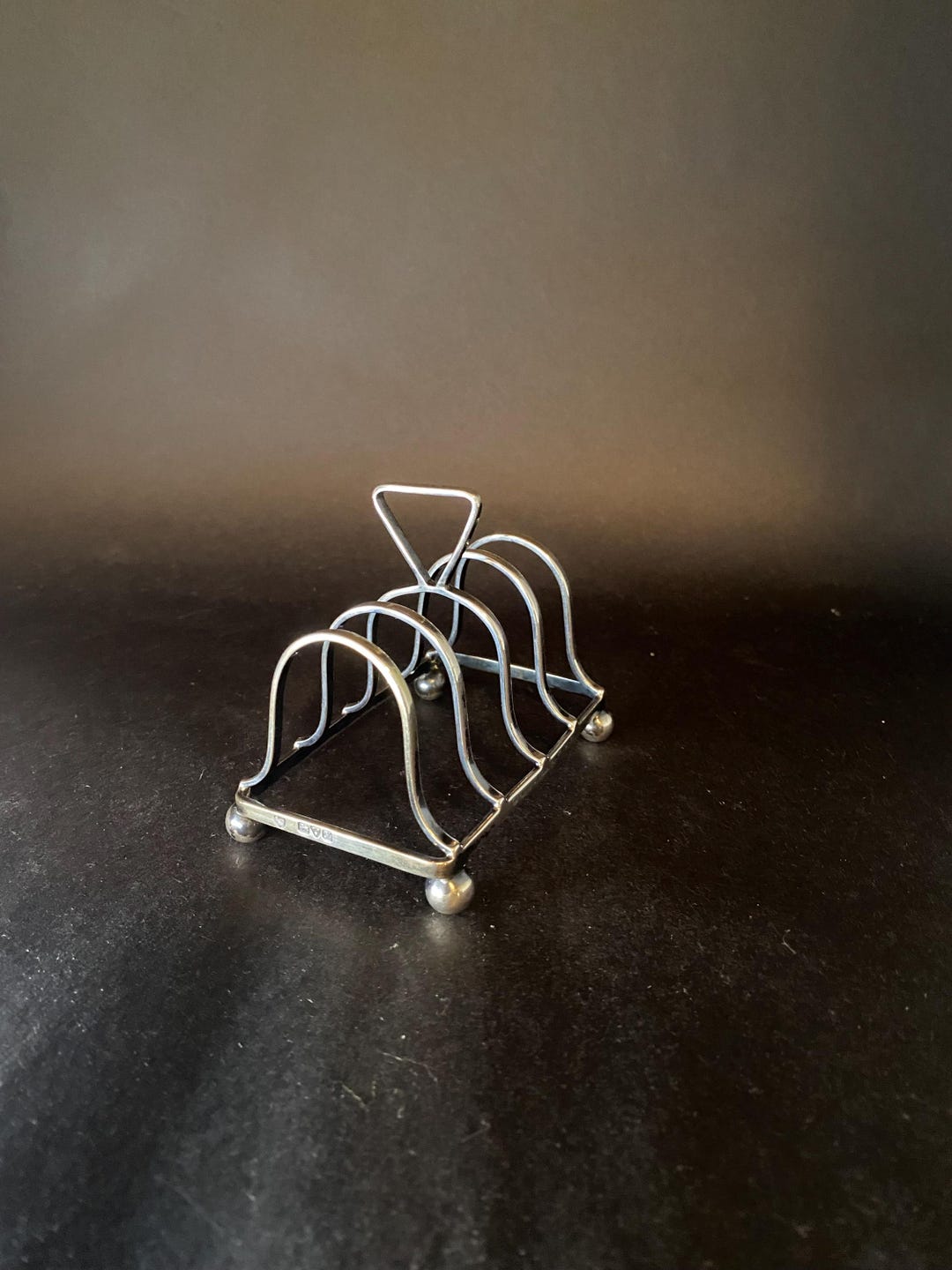 English Sterling Silver Toast Rack - Etsy