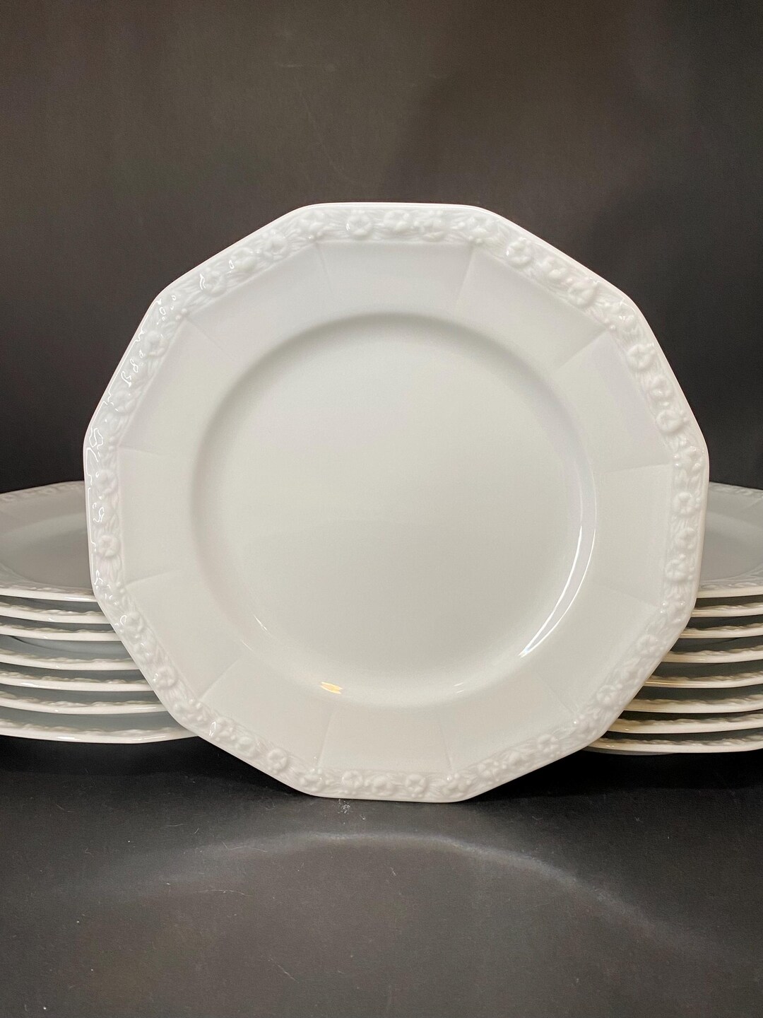 8 Rosenthal Maria White Salad Plates - 2 Sets Available - Etsy