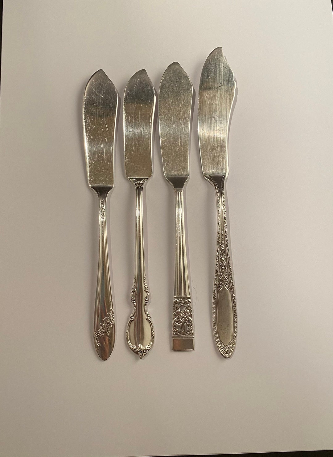 4 Butter Knives - Spreaders - Master Butter - Etsy