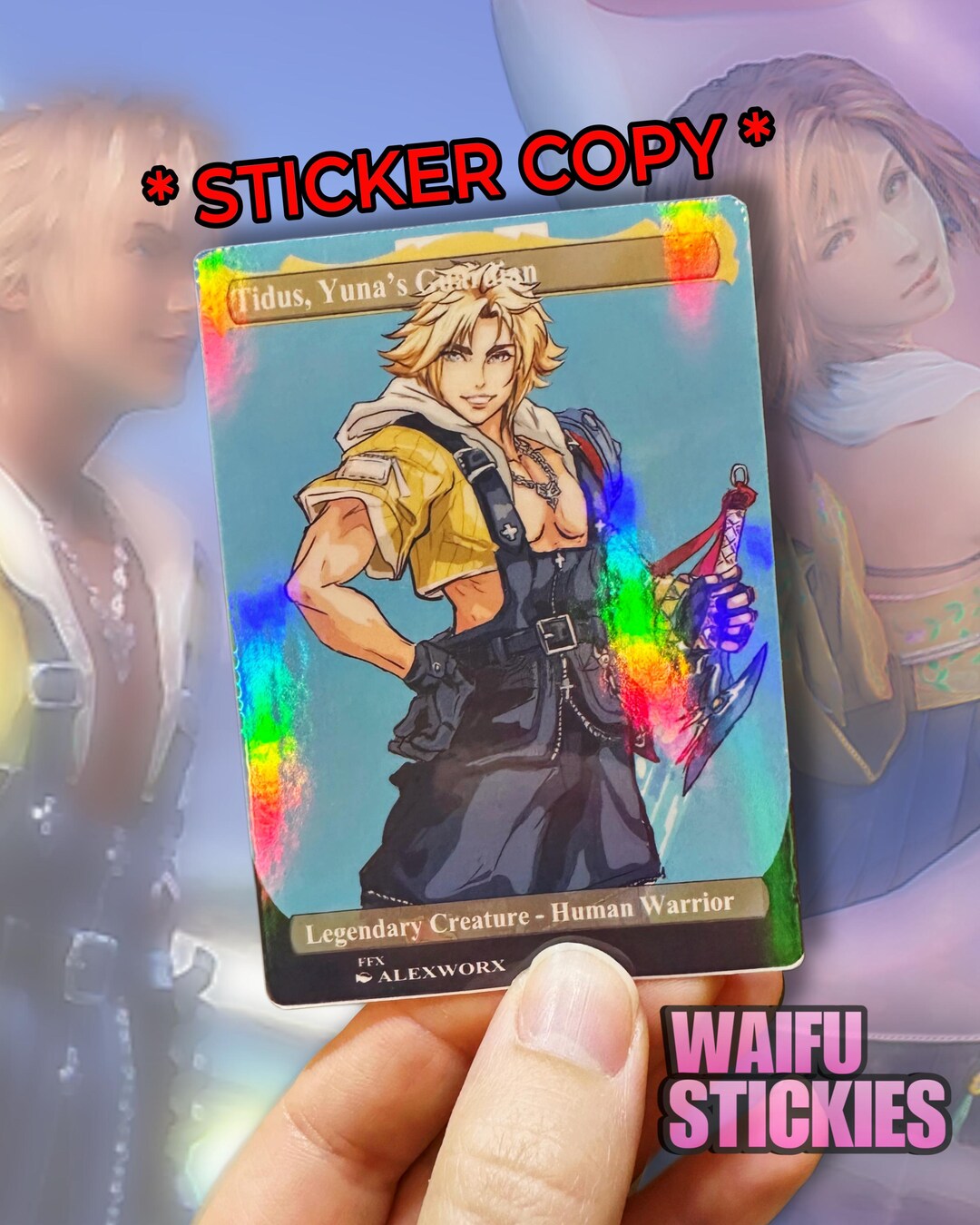 TIDUS Gardian Card - MTG - FAKE - Sticker - Etsy