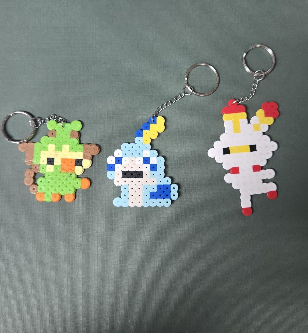 Gen 8 Pokemon Starter Keychain - Etsy