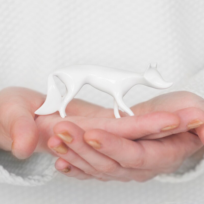 White Fox - Etsy