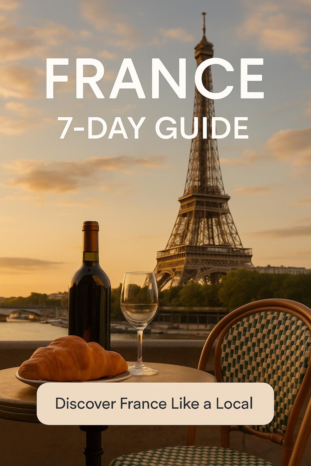 France Itinerary 7 Days | Paris Vacation Planner PDF | One Week France ...