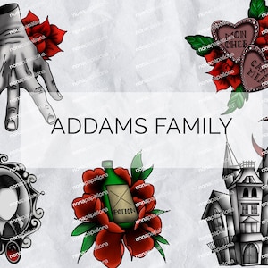 Addams Family Hand Clipart - Etsy