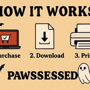Spooky Grocery List Printable – Haunted Shopping List PDF – Halloween ...