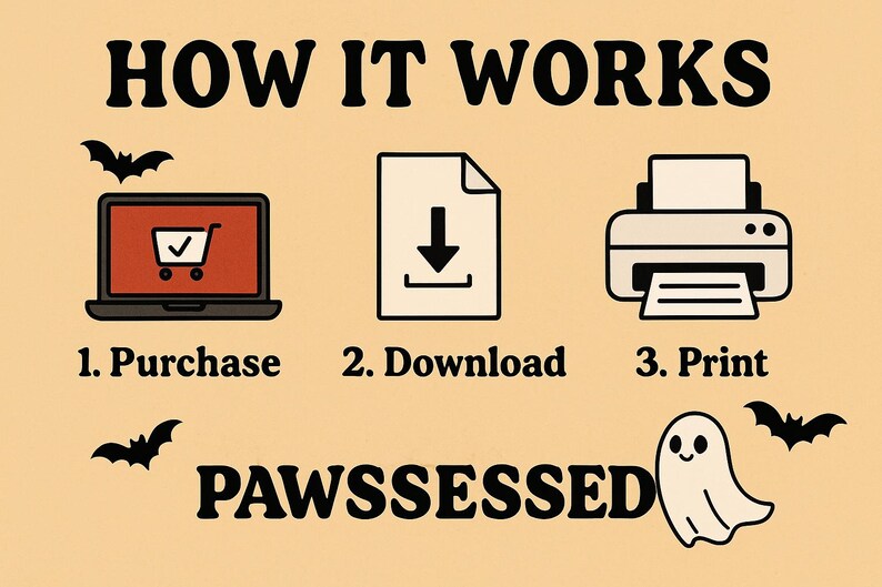 Spooky Grocery List Printable – Haunted Shopping List PDF – Halloween ...