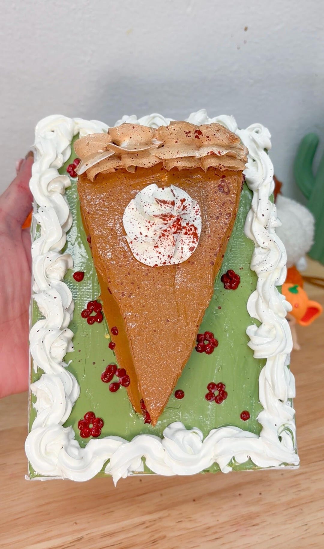 Pumpkin Pie Slice - Etsy