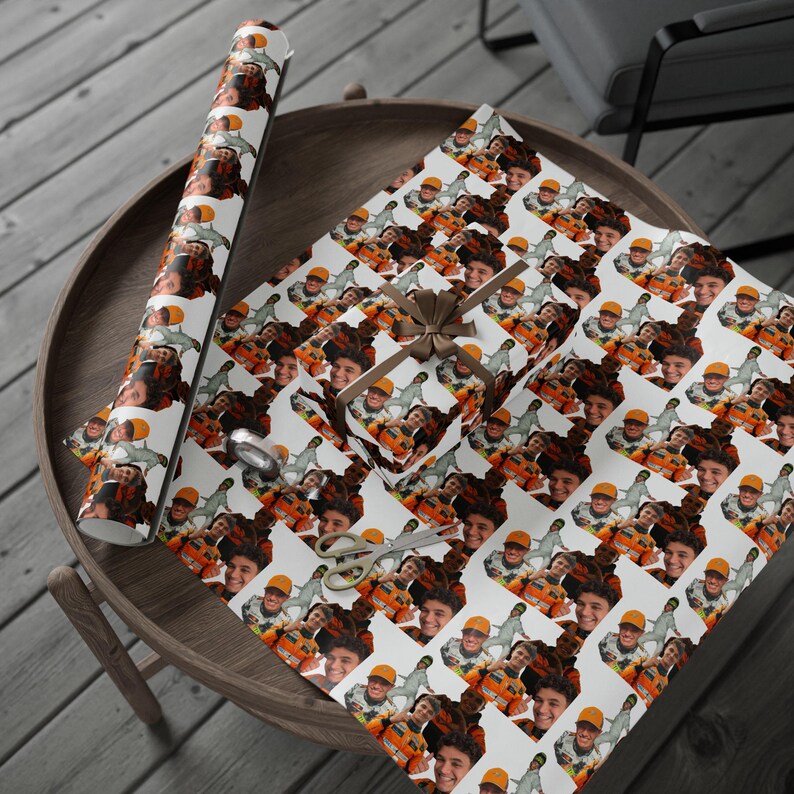 Lando Norris Wrapping Paper | F1 Wrapping Paper - Etsy