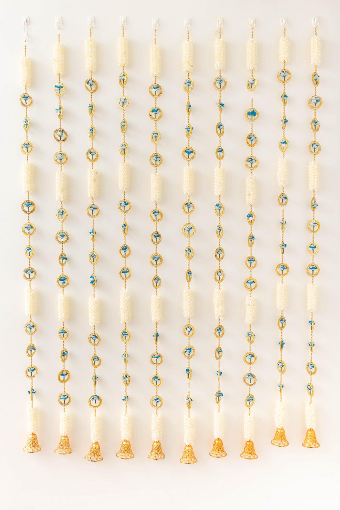 Set of 5 - Artificial Flower Hanging Strings, Diwali & Festive Decor - Etsy