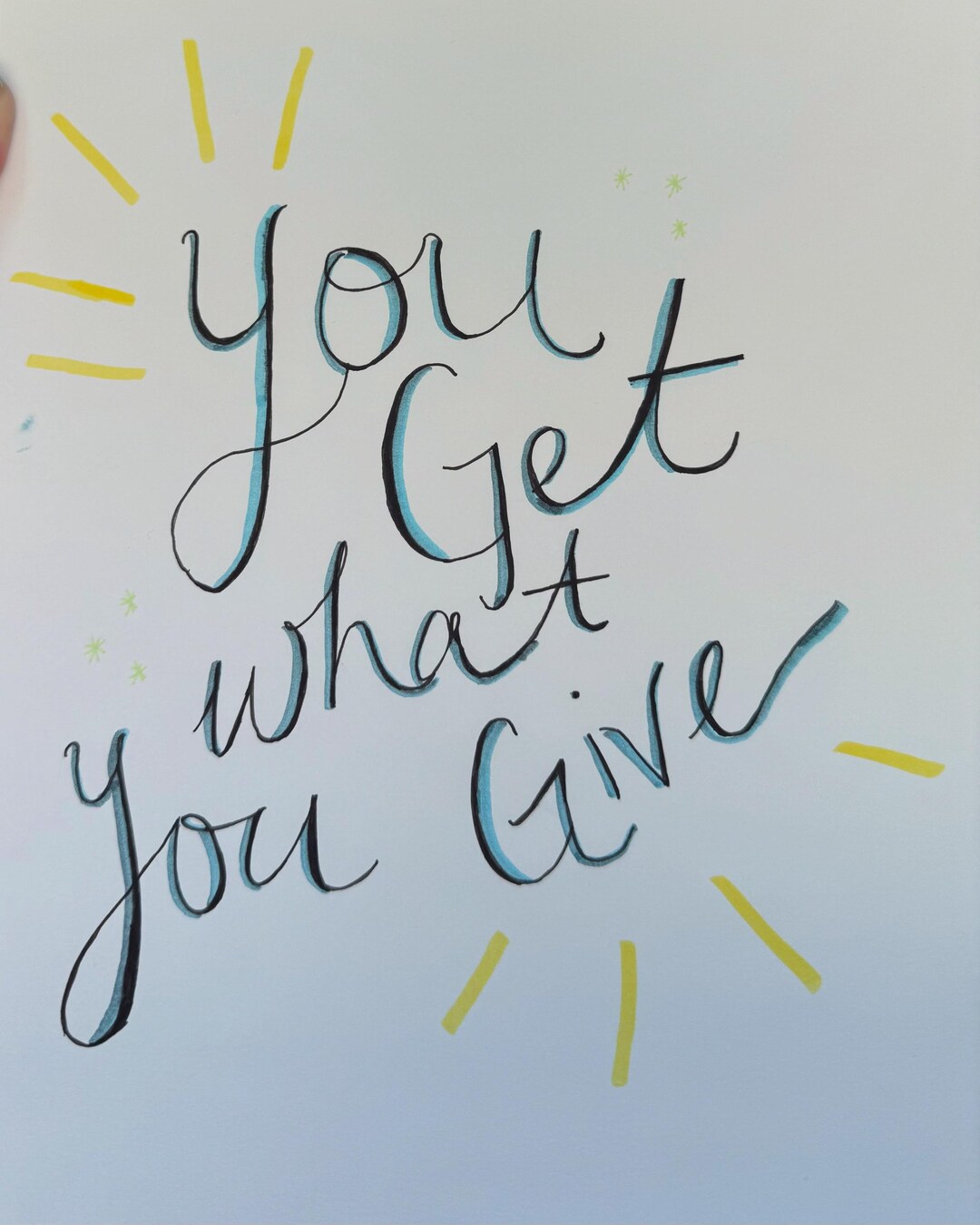 Custom Lyric Poster - Etsy