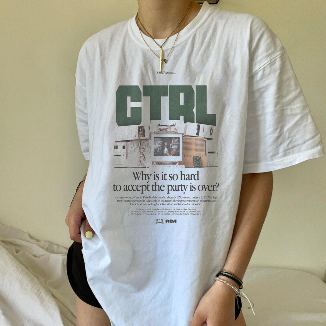 SZA CTRL Album Concept Inspired Shirt, SZA Merch - Etsy
