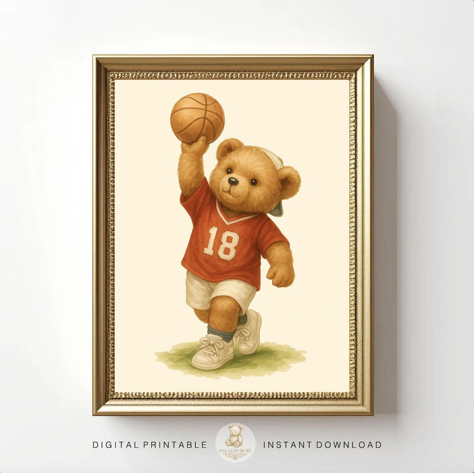 SPORTS BEAR COLLECTION (set of 6) | Posh Vintage Sports Bear | Vintage ...