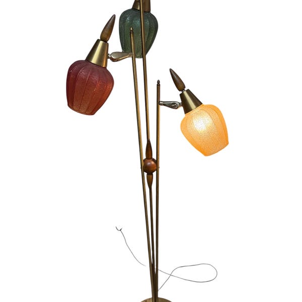 Mcm Floor Lamp Etsy