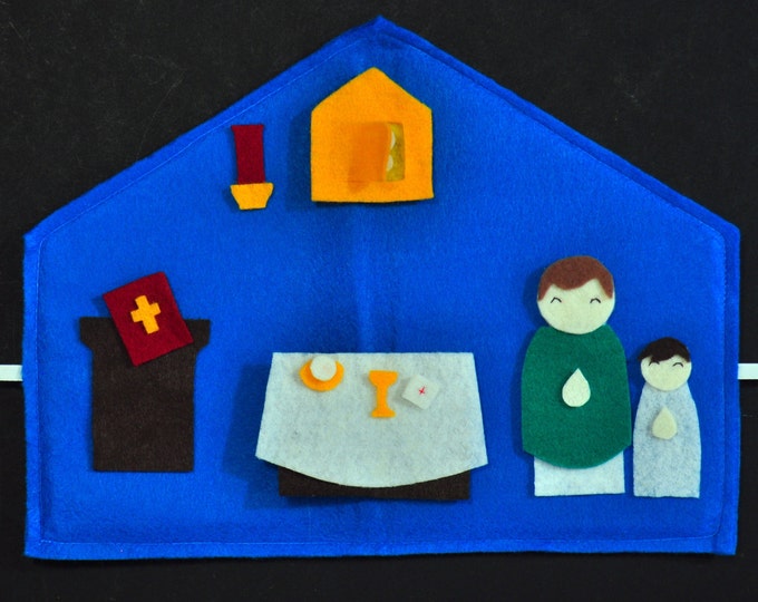Catholic Mass Felt Play Set - Etsy