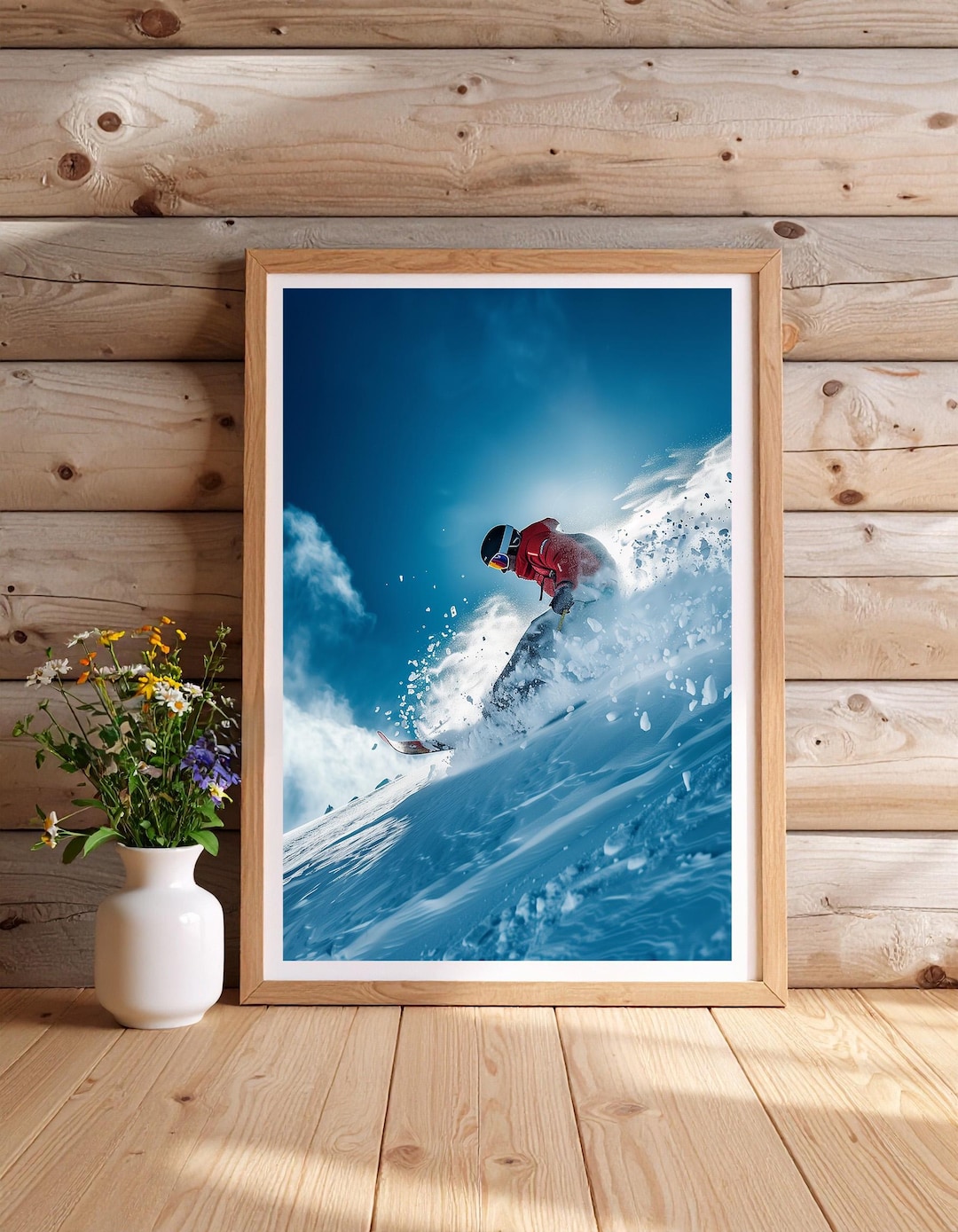 Extreme Snowboarding Poster | Motivational Winter Sports Wall Art ...