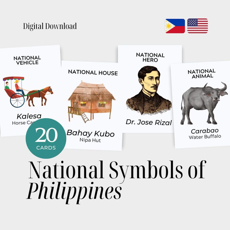 Symbols of Philippines - Etsy