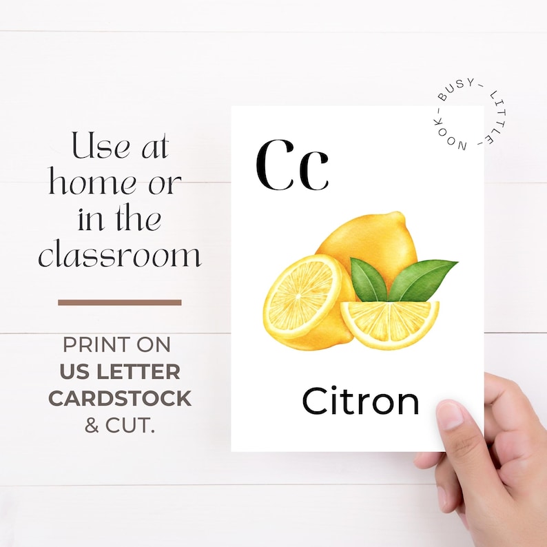 Czech Alphabet Flashcards With English Translations – Bilingual Vocabulary Cards for Kids ...