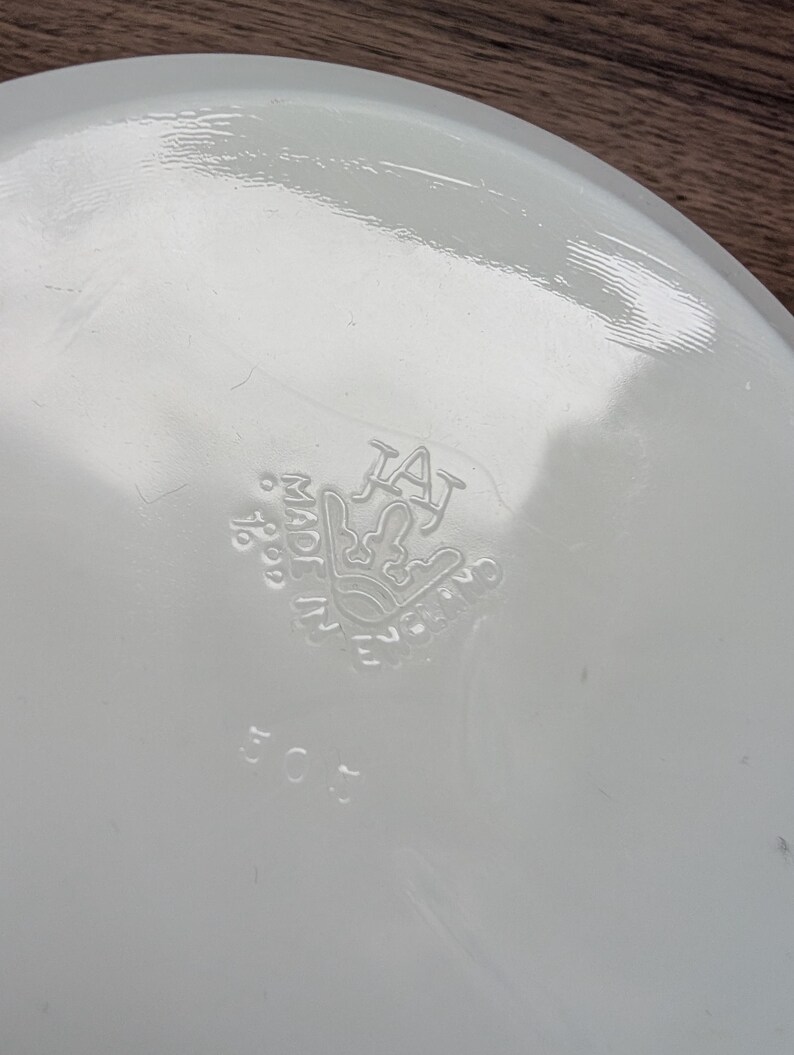 Vintage JAJ Pyrex Cottage Rose Casserole | 524 Oval Decorator Dish With ...
