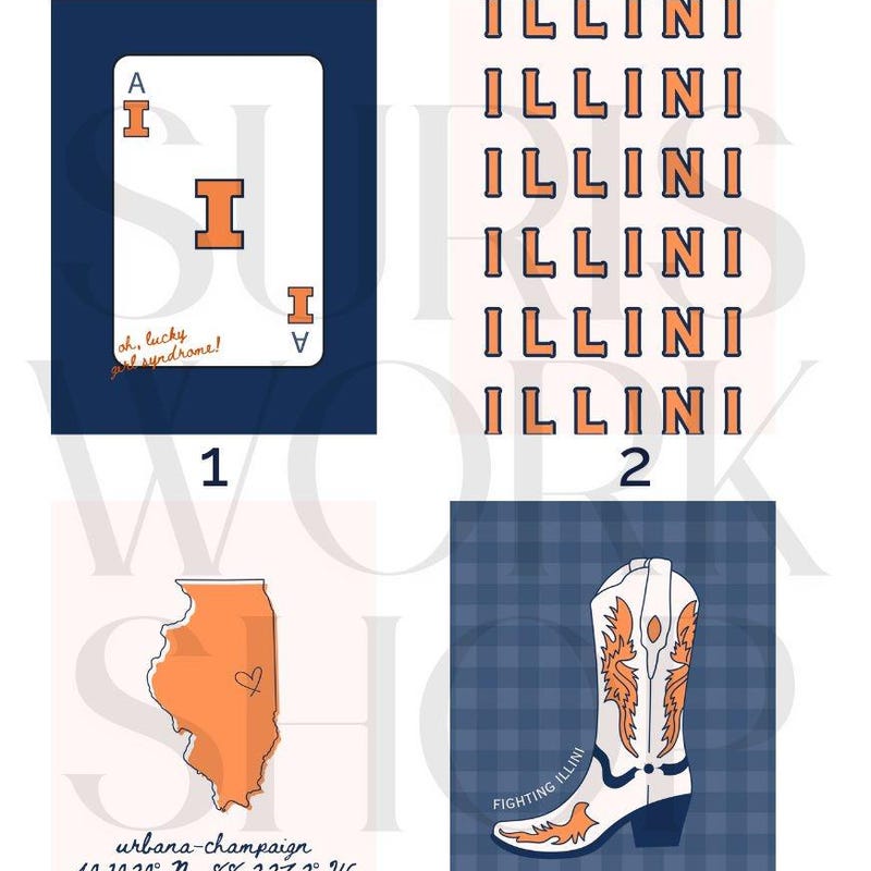 Illinois Poster - Etsy