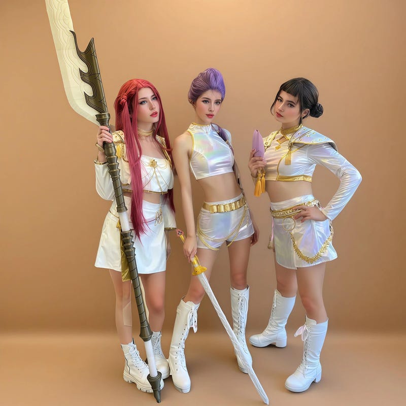 Kpop demon hunter costume rumi costumes - Etsy Italia