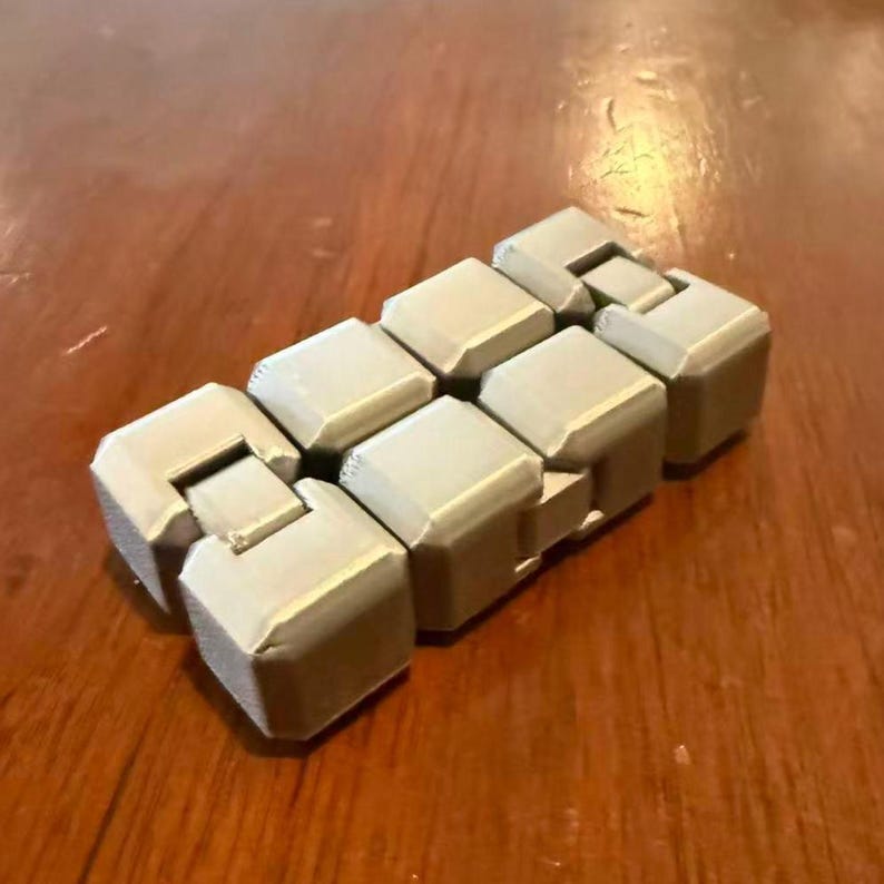 3D Printed Infinity Cube - Etsy