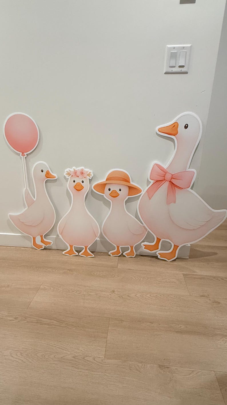 Silly Goose Party Cutouts | Life Size Cartoon Standees | Kids Birthday ...