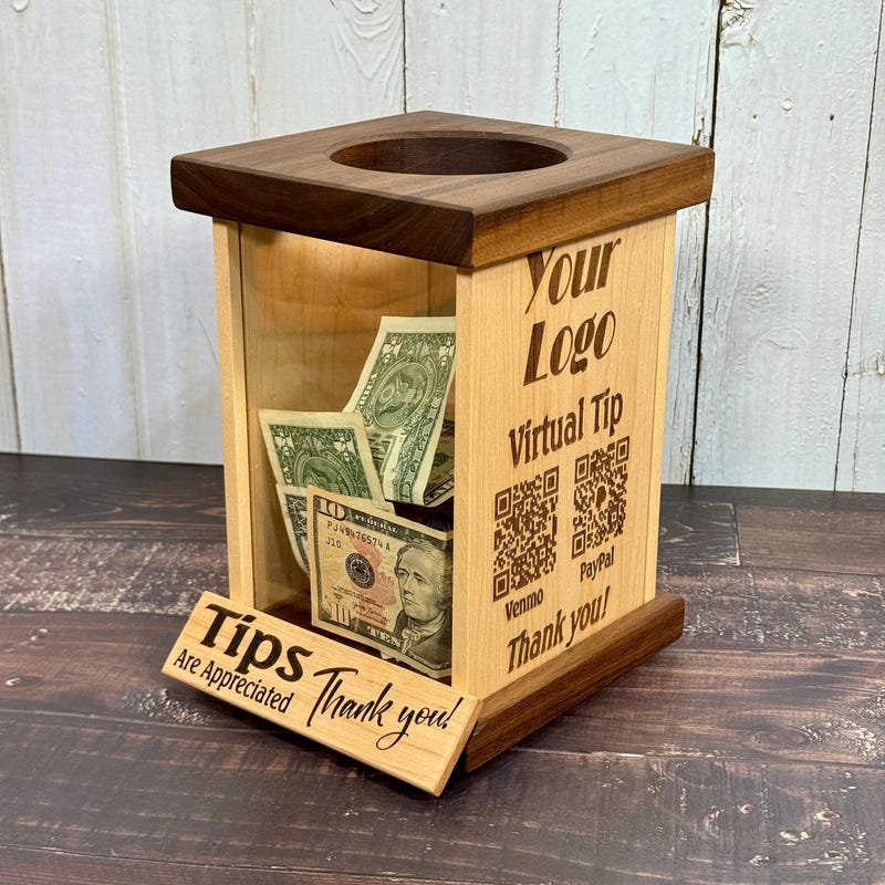 Tip Box - Etsy