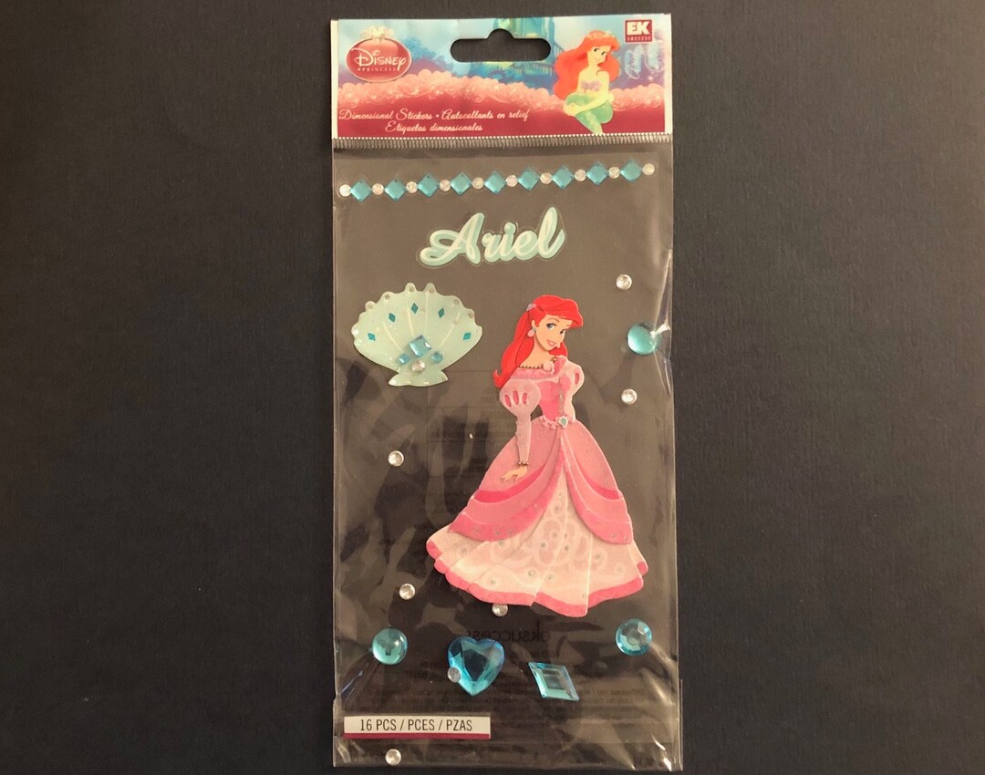 Princess Ariel (the Little Mermaid) Name Gems Disney Dimensional ...