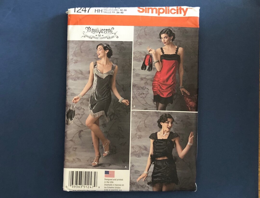 Simplicity Sewing Pattern 1247 Misses' Costumes Complete Uncut Size 6 ...