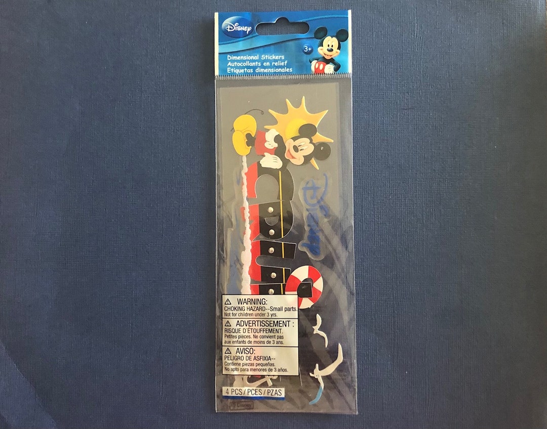 Disney Mickey Mouse Cruise Sea Gulls Scrapbooking Stickers Eksuccess - Etsy