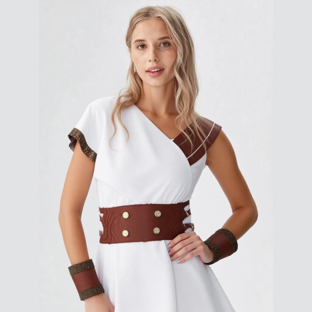 Roman Gladiator Cosplay Costume Adult Women Ancient Greek Set Halloween ...